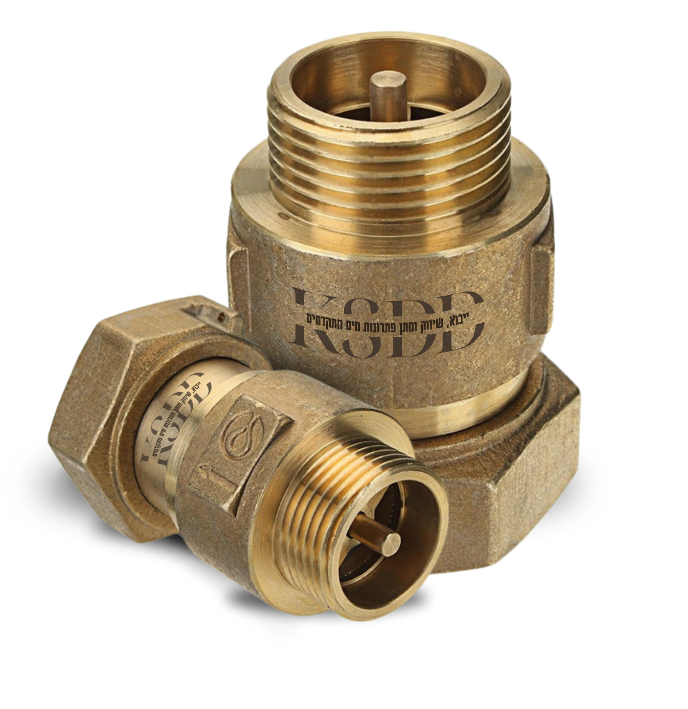 סט שסתומי אל חוזר כפול - KSDD - פתרונות מים מתקדמים